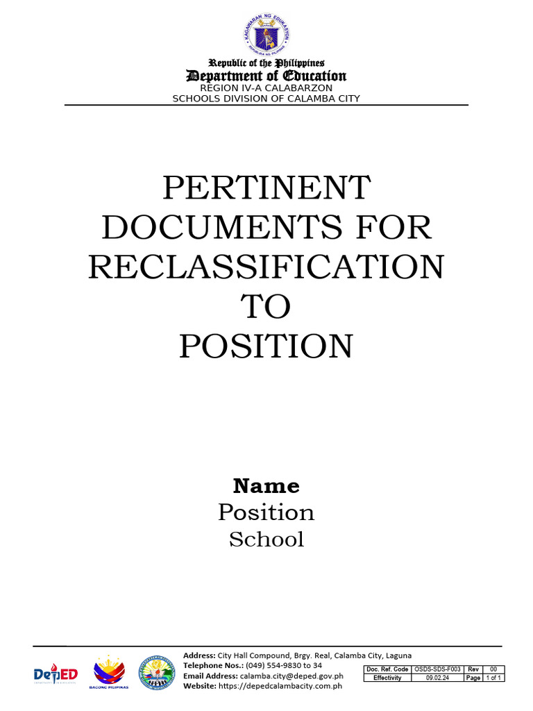 Cover Page Pertinent | PDF