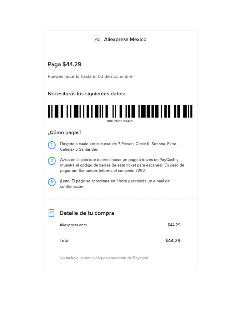 Ticket para Finalizar Tu Compra | PDF