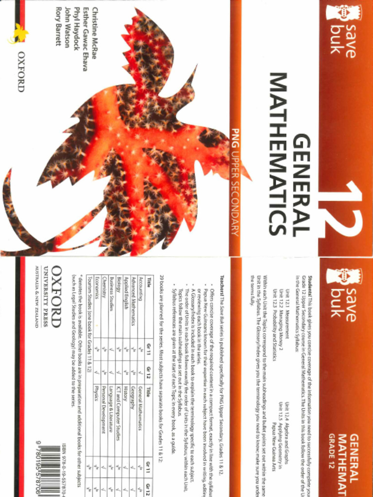 This Is The General Mathematics For Grade 12 | PDF