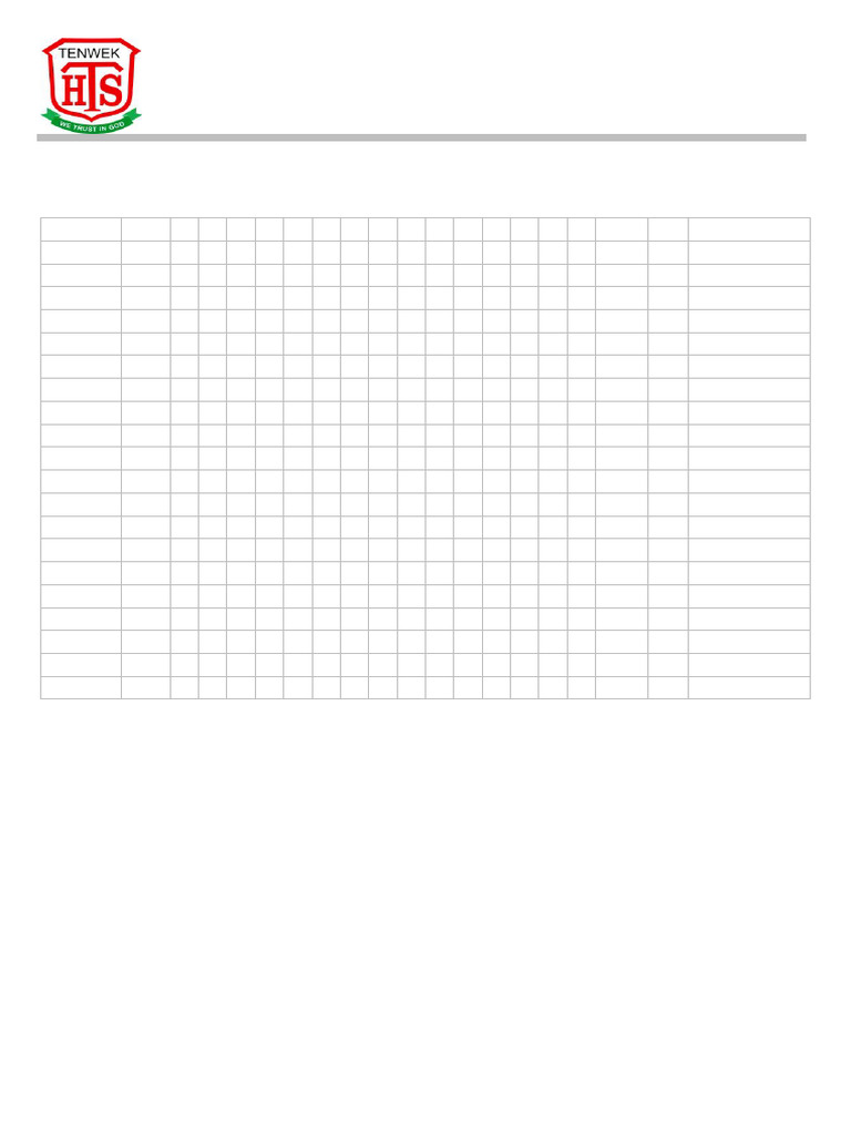 Tenwek High School Term 3 Exam Results | PDF | Graphic Design ...