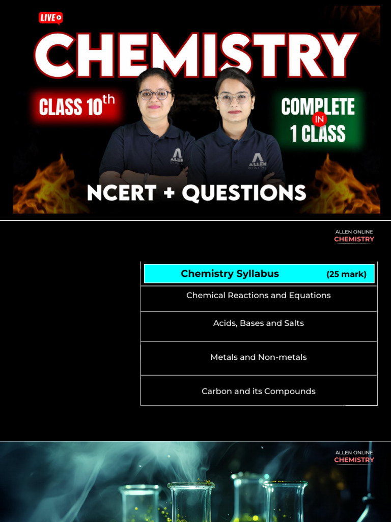 Chemistry Oneshot | PDF | Sodium Carbonate | Sodium Bicarbonate