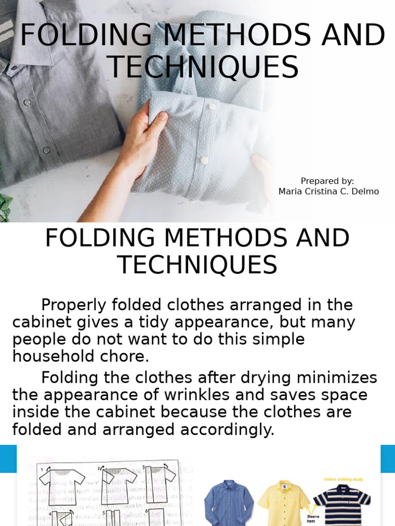Essential Folding Techniques for Clothes | PDF | Trousers | Clothing