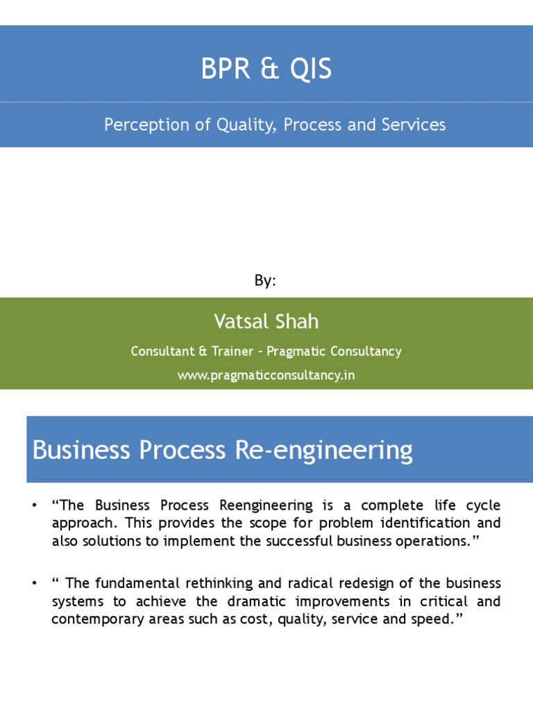 Presentation BPR Mis | Download Free PDF | Business Process | Business
