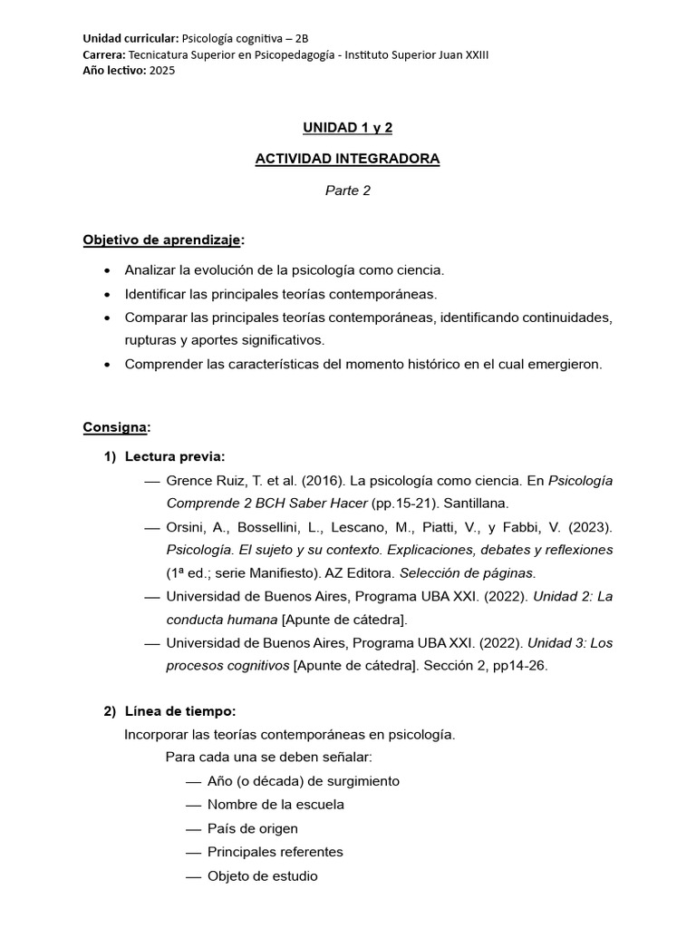 U1y2 Actividad Integradora p2 | PDF