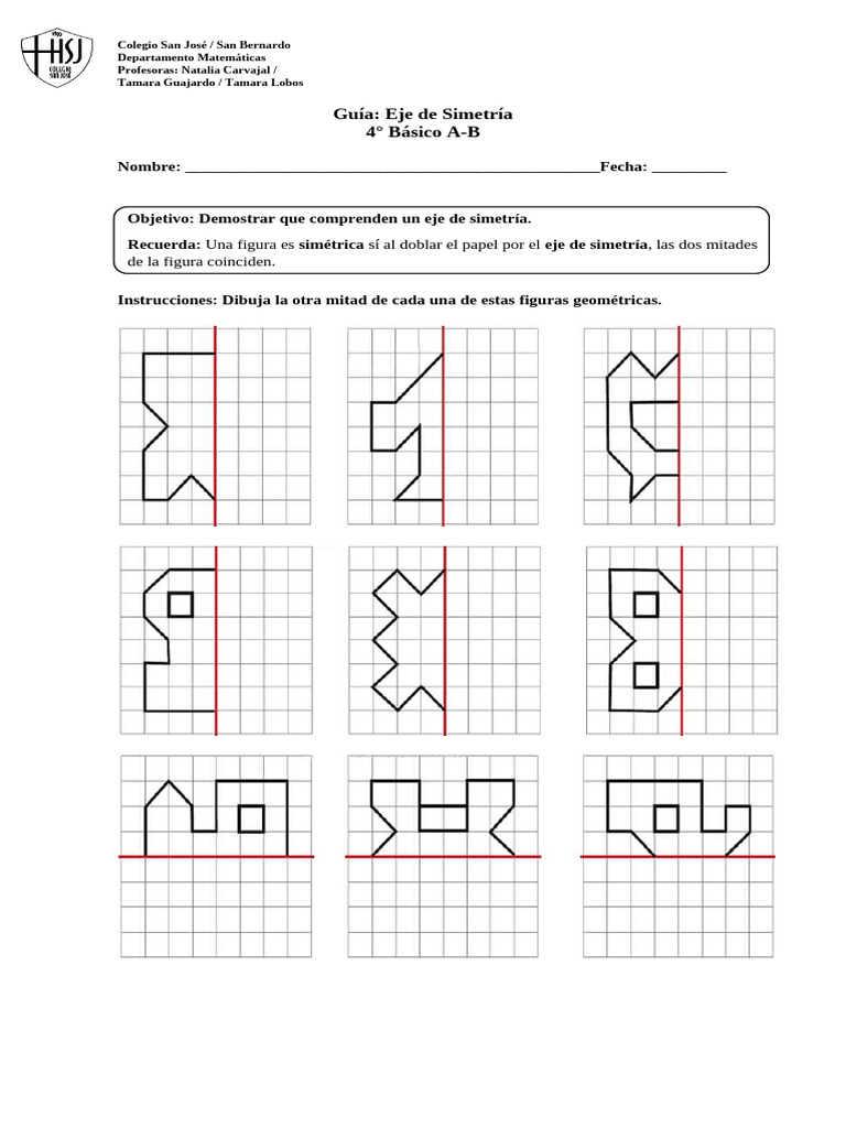 Guía Simetría | PDF