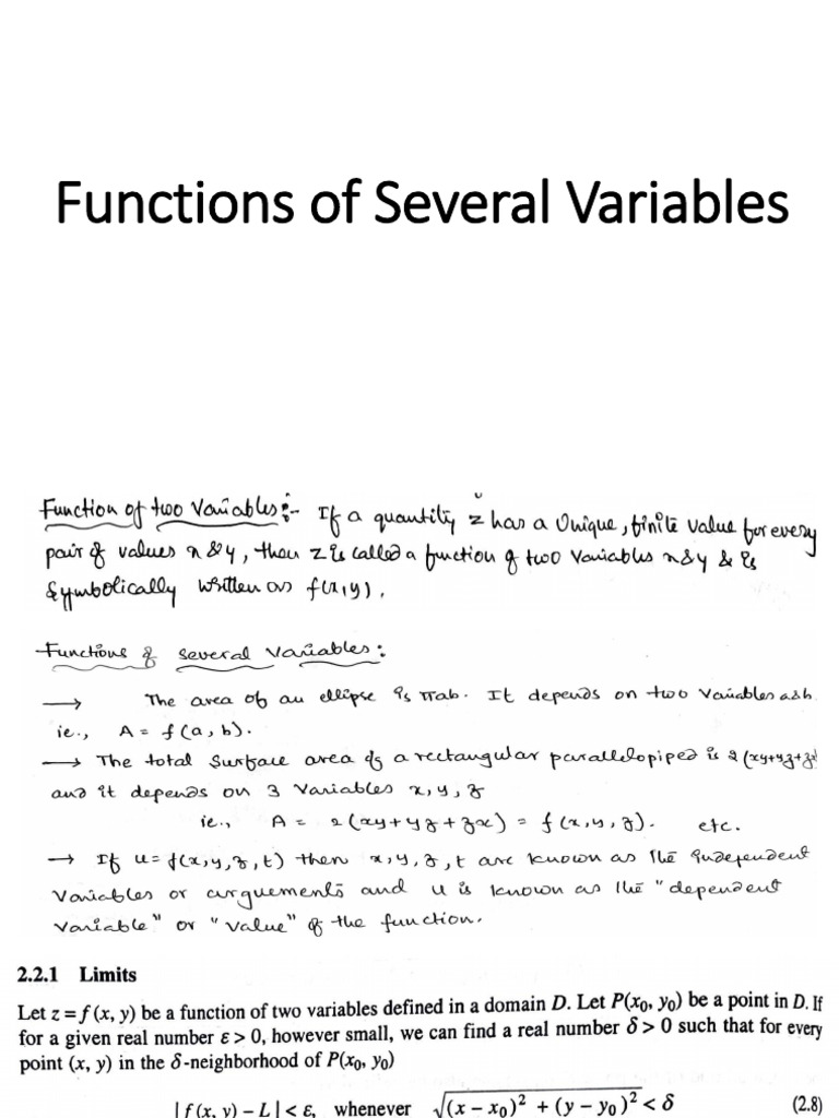 Limit and Continuity (1) | PDF