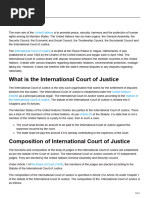 Statute of the International Court of Justice | PDF | Judgment (Law ...
