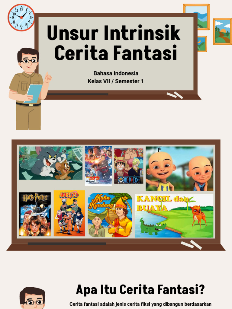 Unsur Intrinsik dalam Cerita Fantasi | PDF
