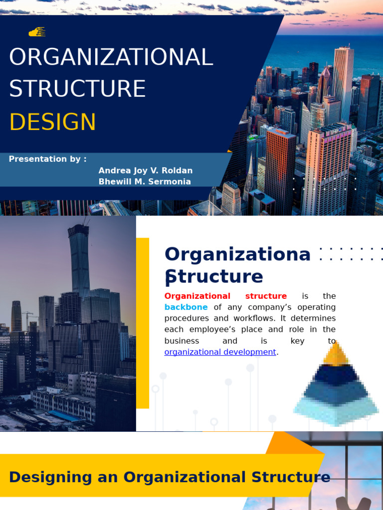 Designing Effective Organizational Structures | PDF | Organizational ...
