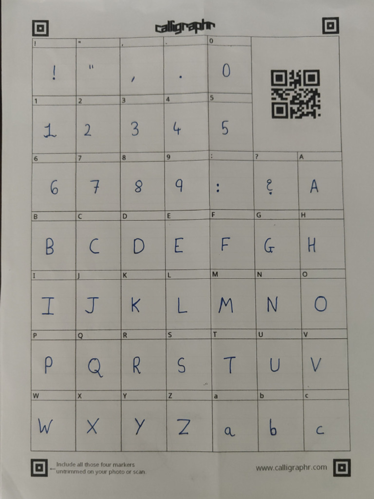 Calligraphr | PDF