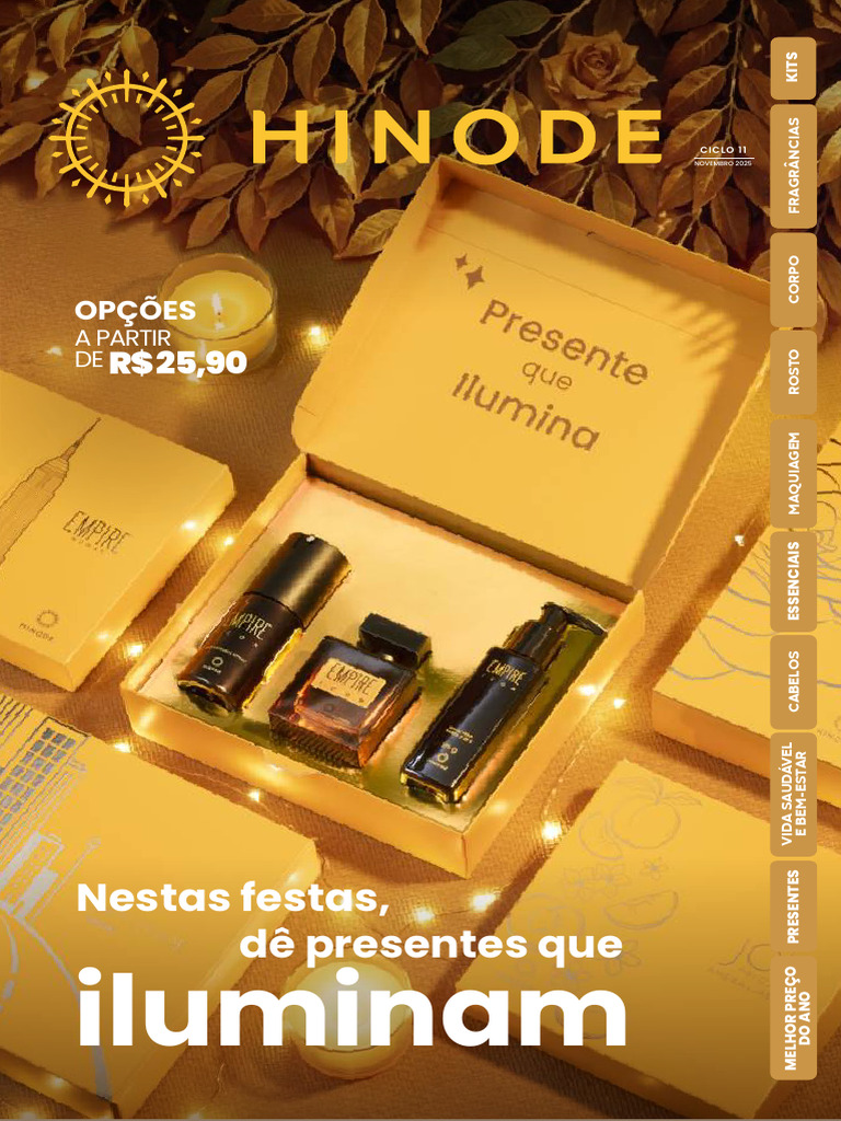 Catlogo Virtual Ciclo 11 - 2025 Hinode | PDF | Perfume