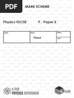 Ig Physics - MS Paper 2P (Nov 2023) | PDF | Momentum | Inductor