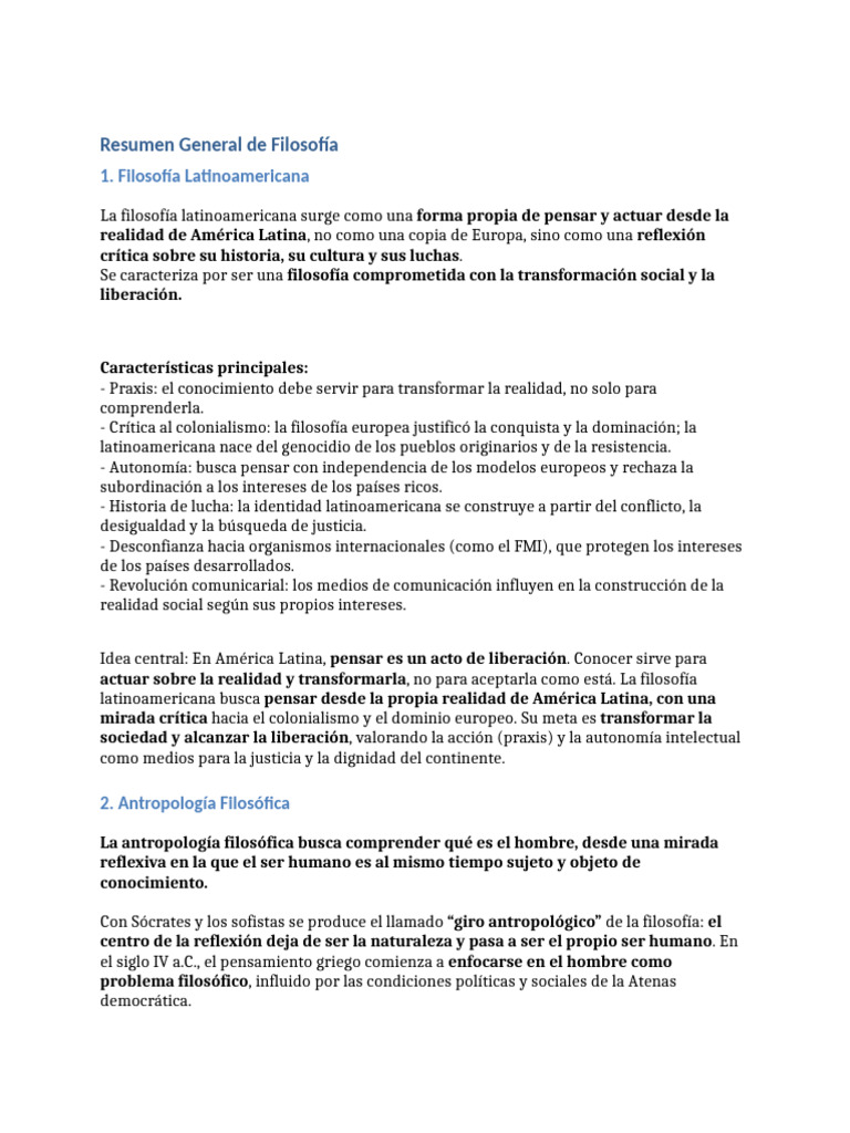 Filosofía Latinoamericana y Antropología | PDF | Alma | Platón