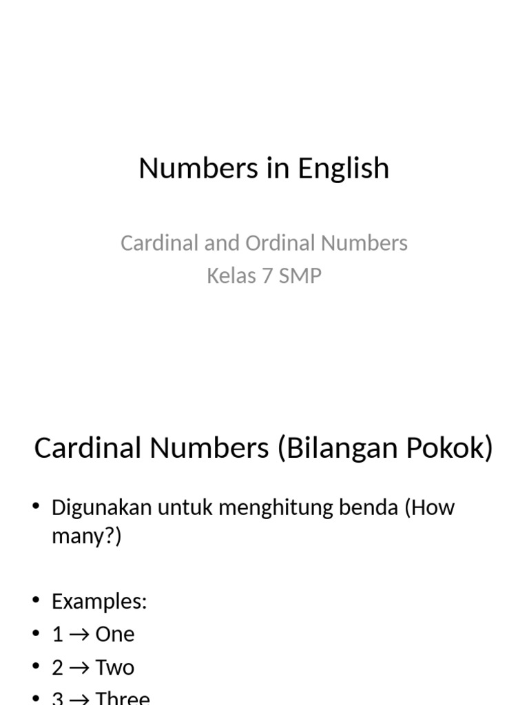 Numbers Class7 | PDF