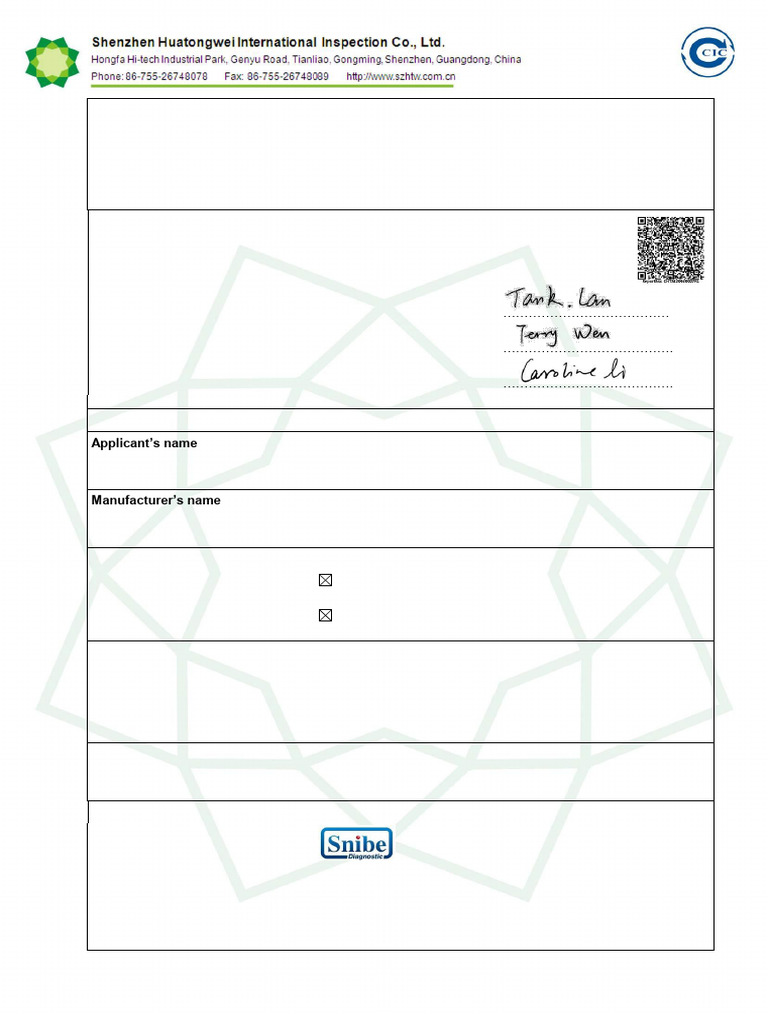 7G Safety Test Report ENIEC 61010-2-081 | PDF
