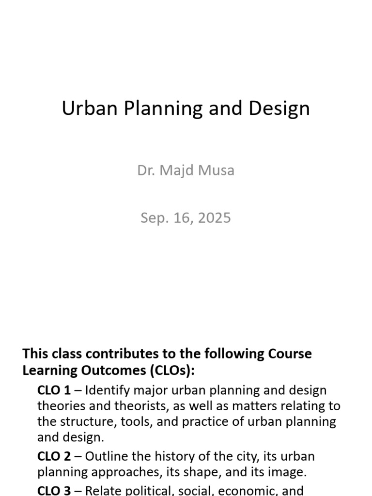 Urban Planning: Planned vs. Organic Cities | PDF | Levee | Geometry