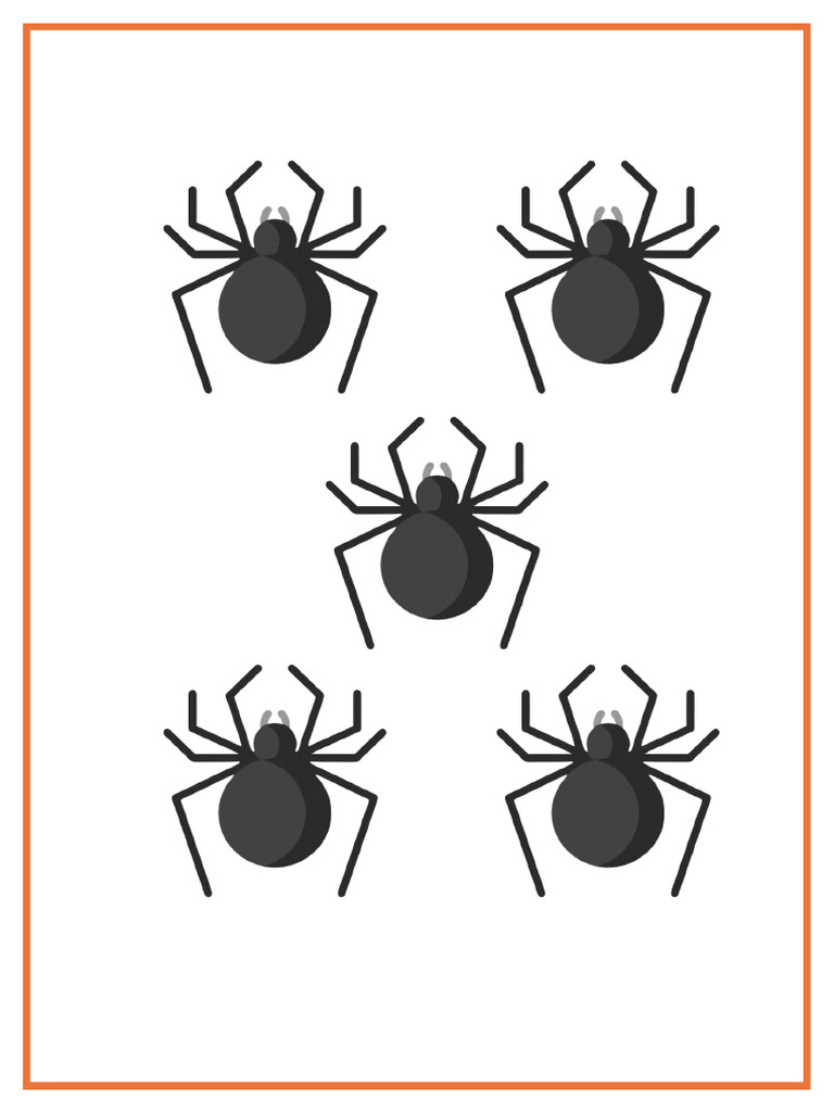 5 Creepy Spiders Crawl | PDF