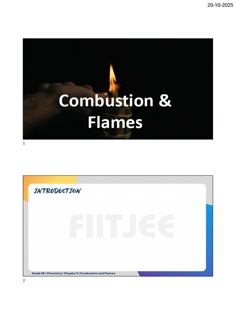 Combustion and Flames | PDF | Combustion | Fuels