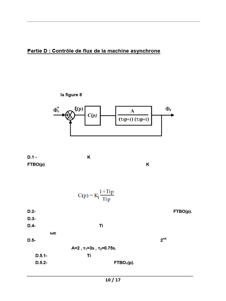 Commande vectorielle des machines asynchrones | PDF | Générateur ...