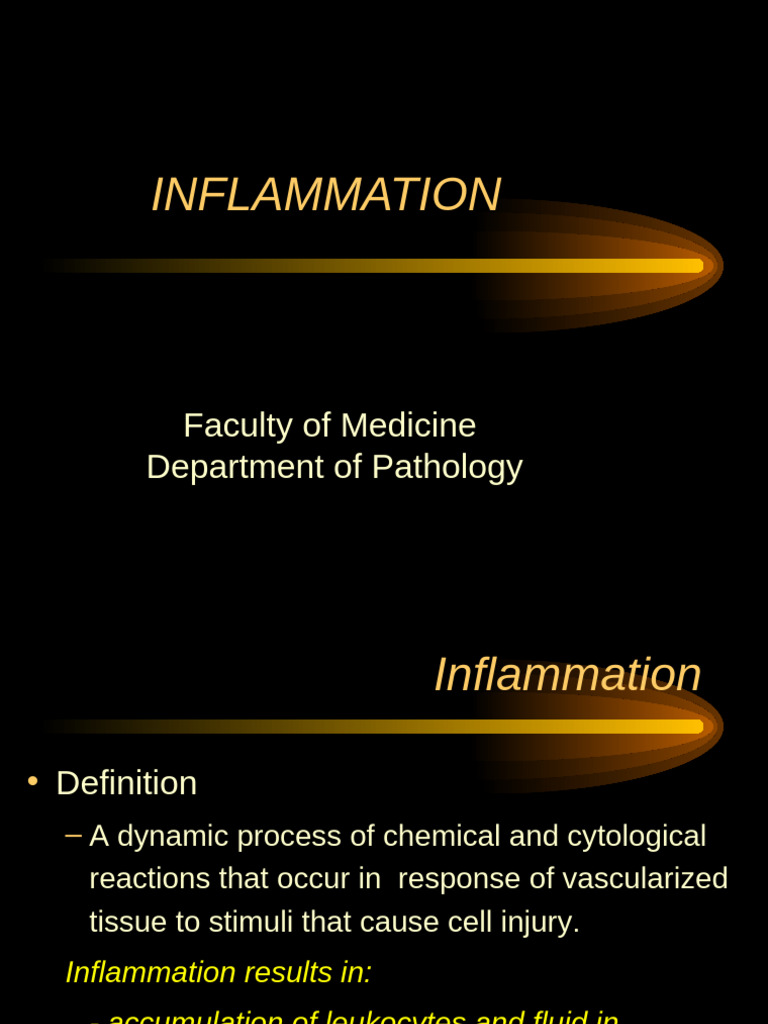 Understanding Inflammation: Causes & Effects | PDF | Inflammation ...