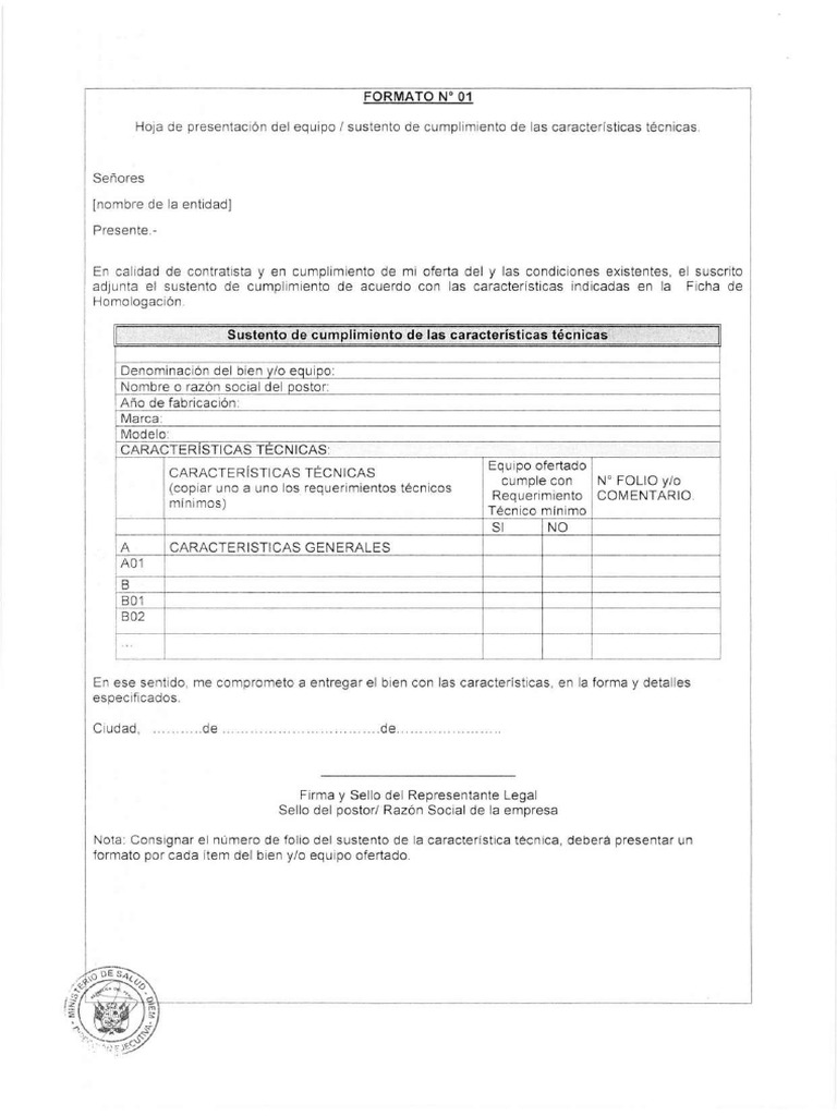 Anexos (RM-046-2020-MINSA) | PDF