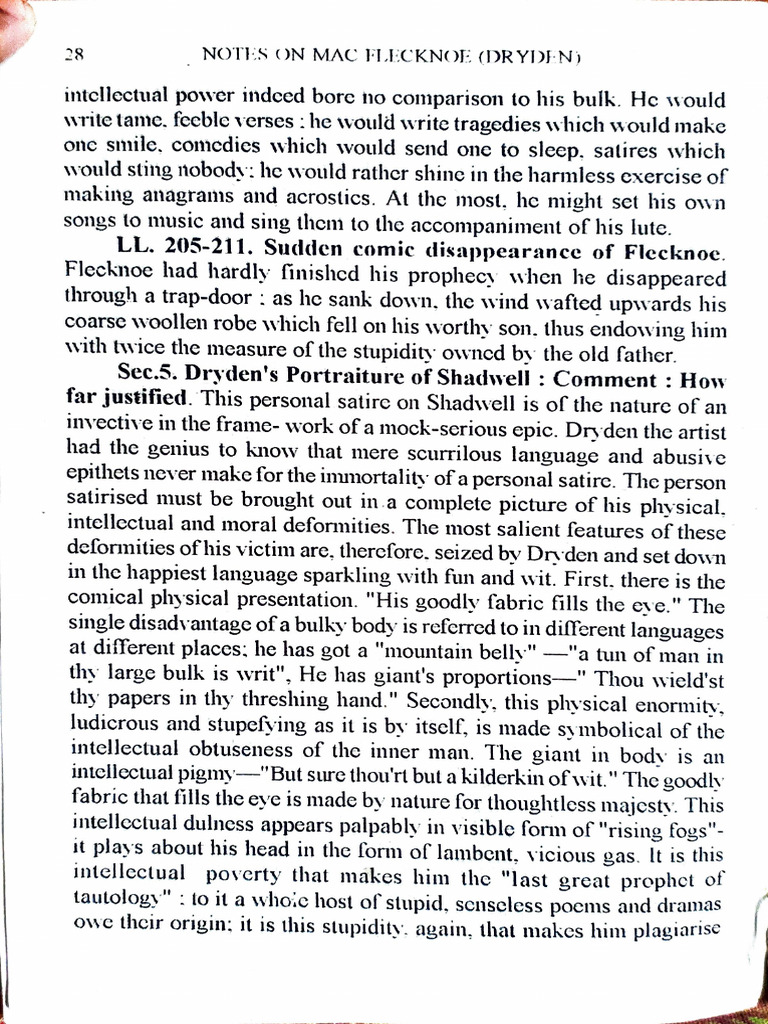 Potrait of Shadwell | PDF