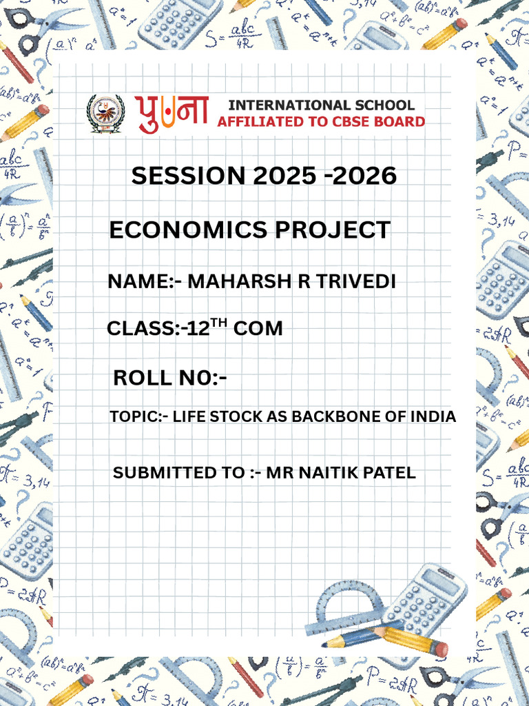 Economics Front Page | PDF