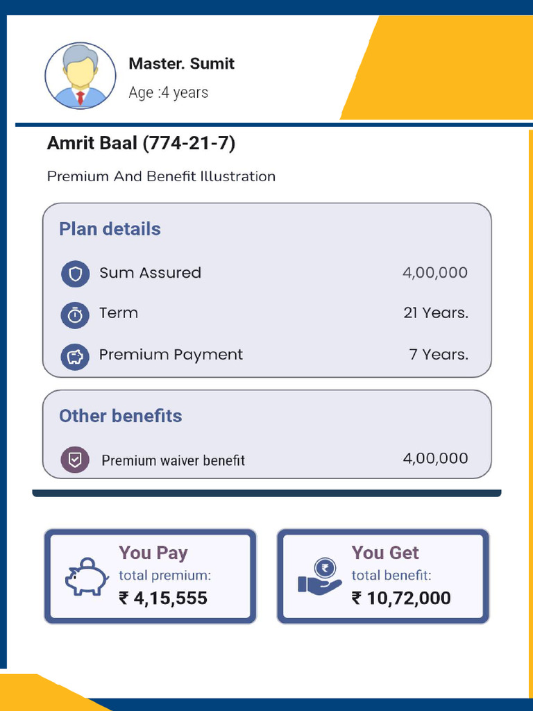 Report Master. Sumit 774 Age 4 SA 40000092 | PDF