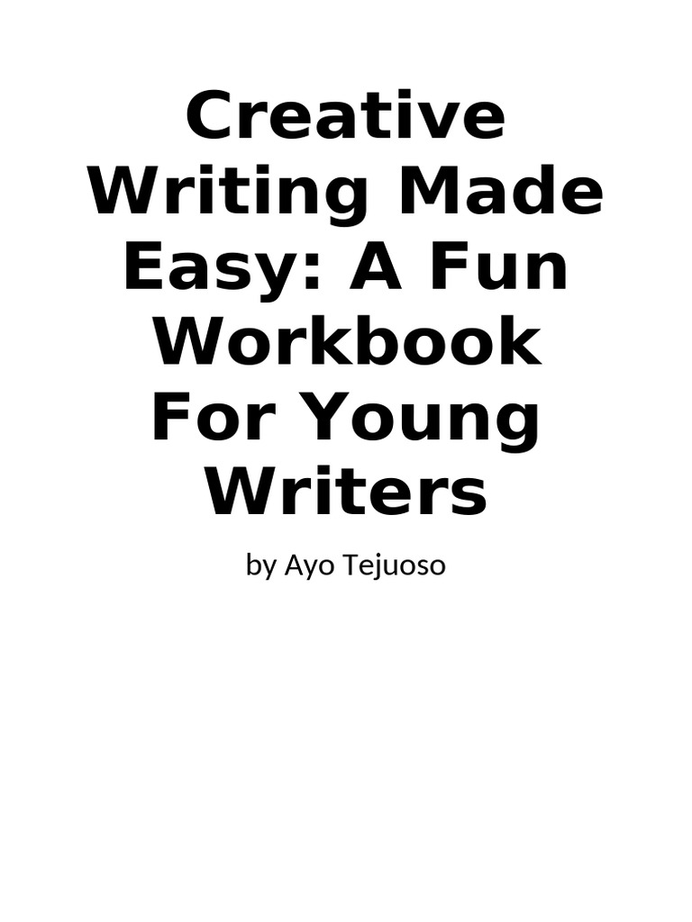 Creative Writing Workbook-1 | PDF | Creative Writing | Brainstorming