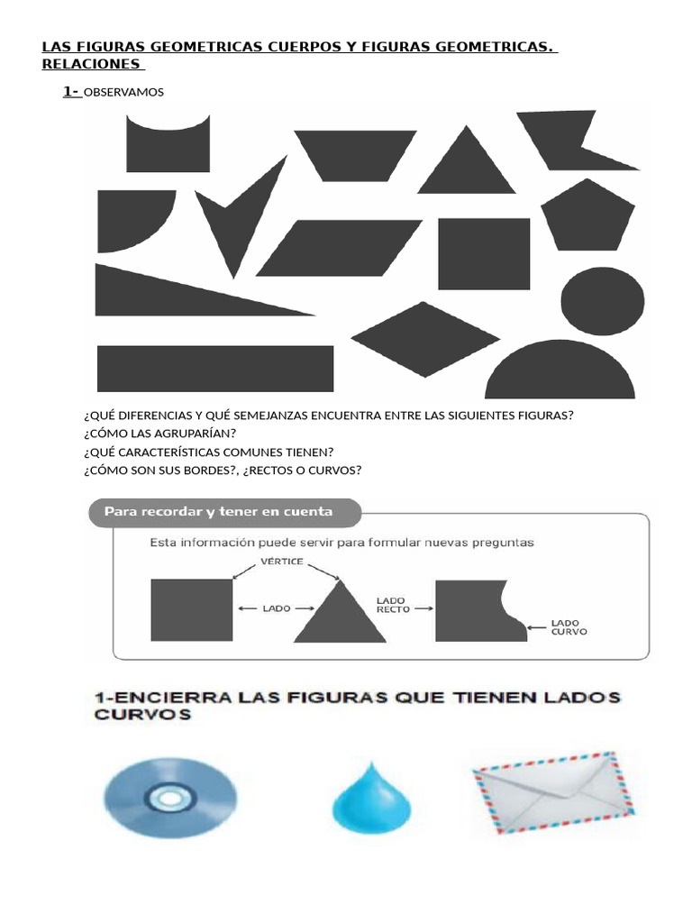 Cuerpos y Figuras Geometricas | PDF