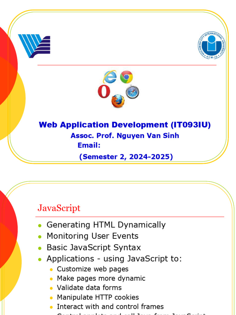 L5. Java Script For Validation Form | PDF | Java Script | Constructor (Object Oriented Programming)