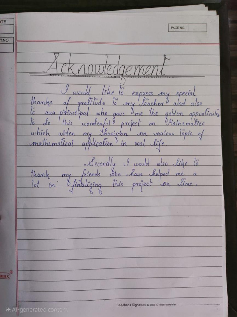 Class 12 Mathematics Project File | PDF