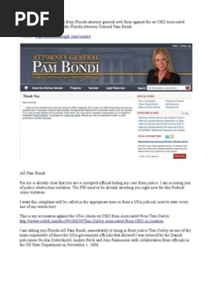 Pam Bondi Website - emsekflol.com