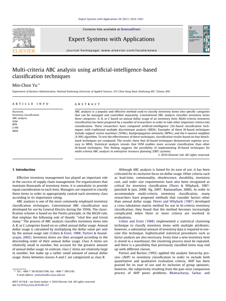 Articulo 5 | PDF | Support Vector Machine | Machine Learning