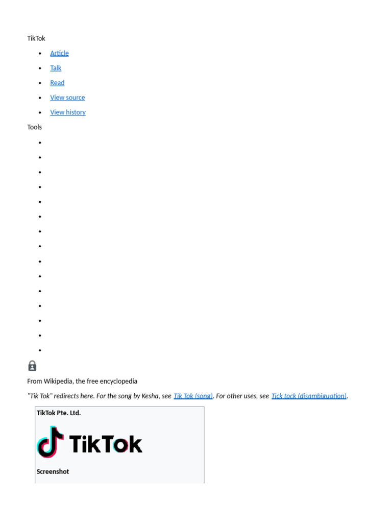 Tiktok | PDF | Internet | Computing