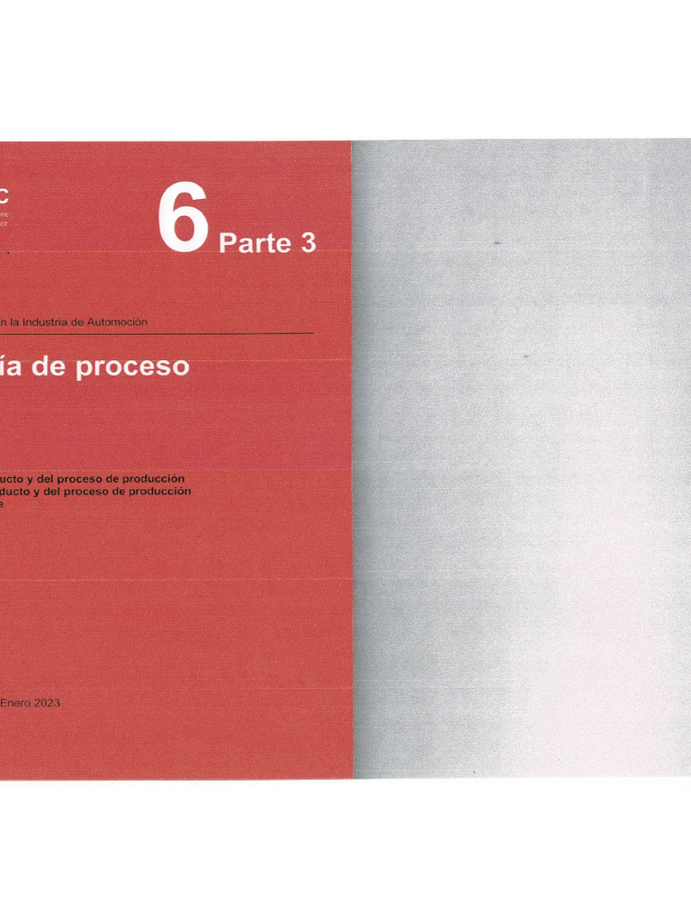 Manual VDA 6.3 2023 Español | PDF