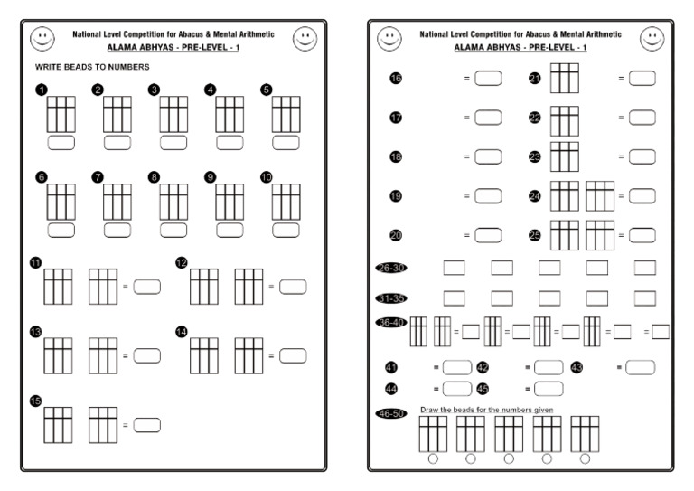 AA PRE Level 1 | PDF