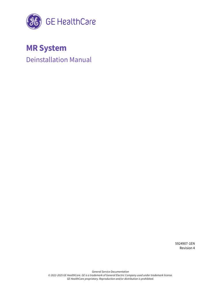 MR System Deinstallation Guide | PDF