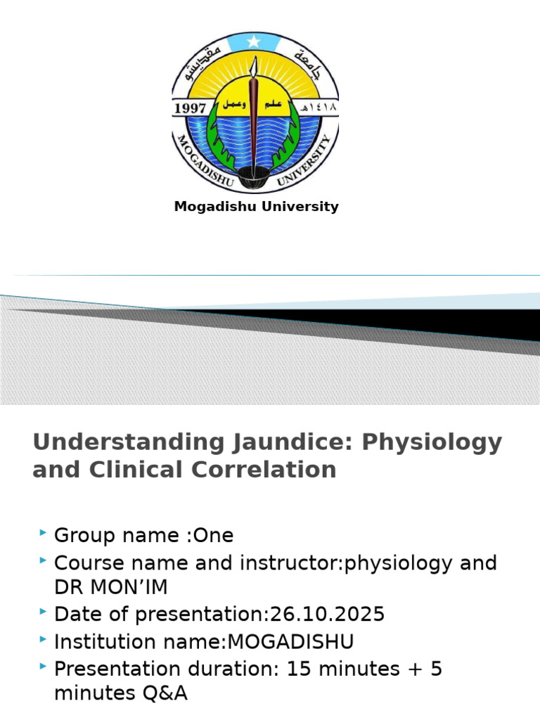 Jaundice Presentation | PDF | Hepatitis | Gastroenterology