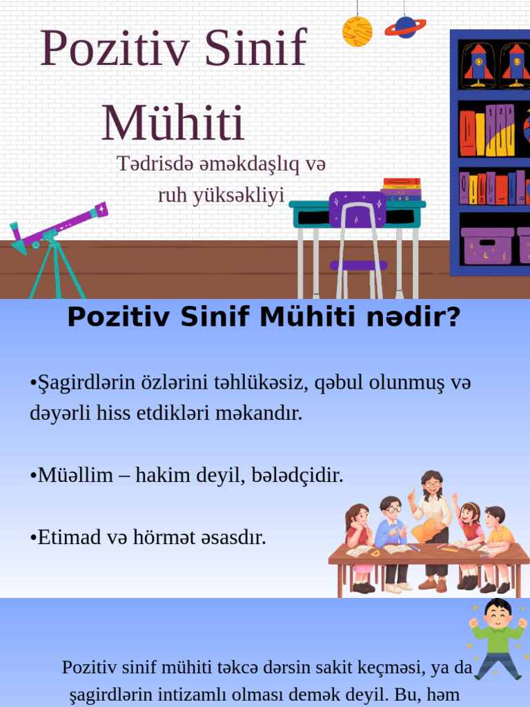 Pozitiv Sinif Mühiti.pptx | PDF