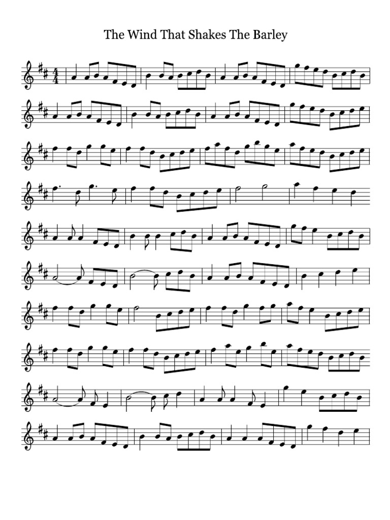 Wind That Shakes The Barley2 | PDF