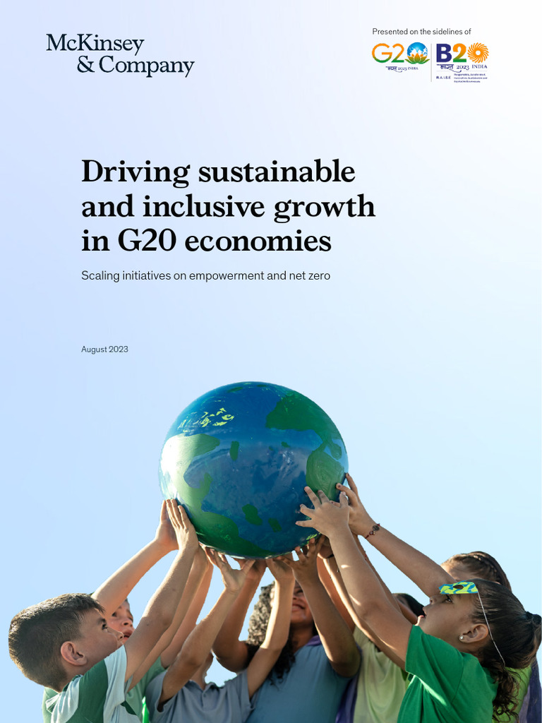 Driving Sustainable and Inclusive Growth Across g 20 Economies | PDF ...