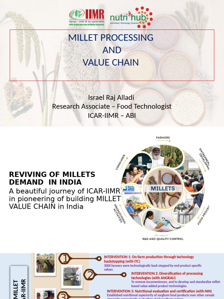 Israel Raj Alladi - Value Chain | PDF | Malt | Starch