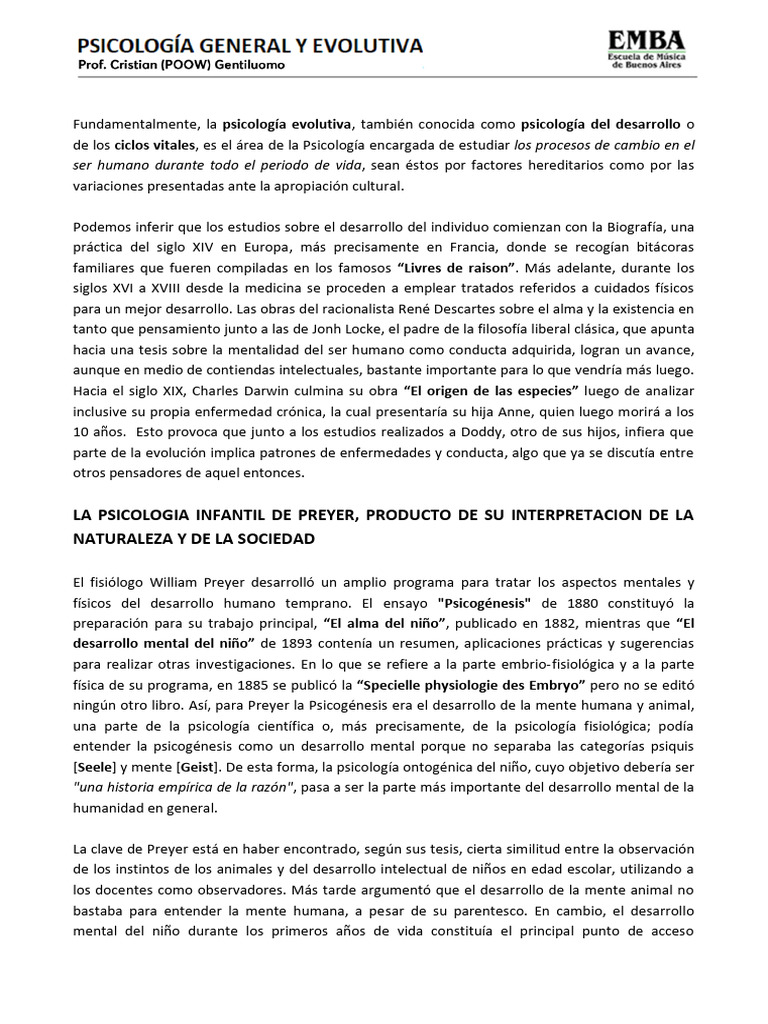 PGYE (1) Introduccion (EMBA 2020) | PDF | Mente | Sicología