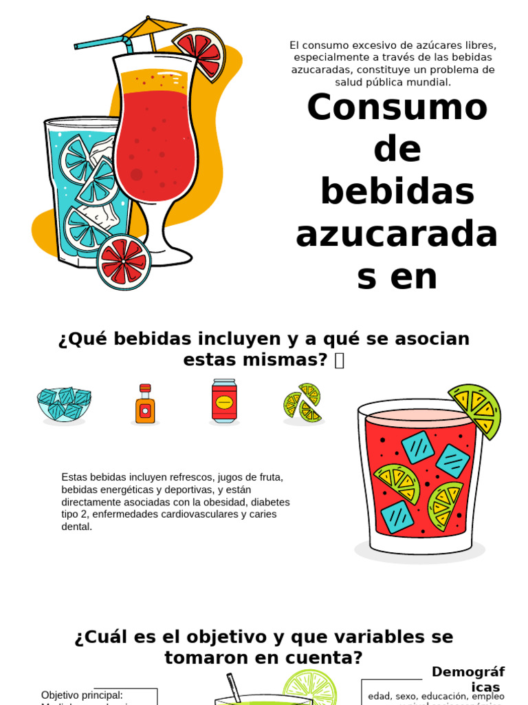 Bebidas Azucaradas | PDF | Refresco | Obesidad