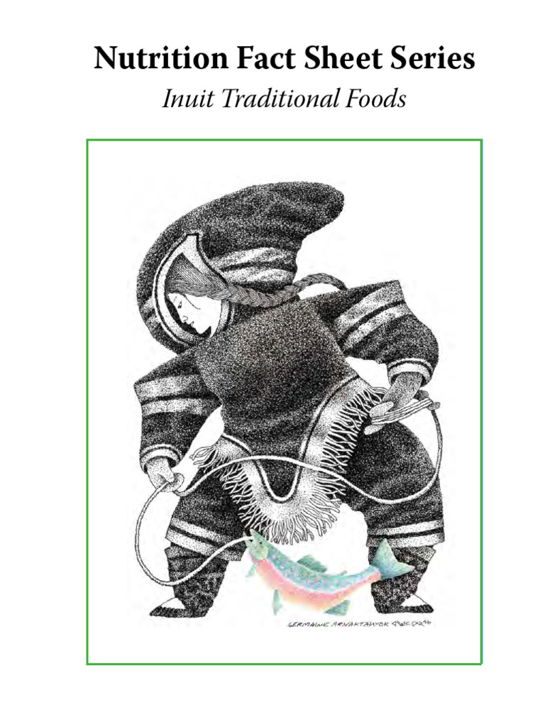 Inuit Traditional Foods Nutrition Guide | PDF | Nutrients | Vitamin