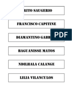 Lista de Nomes - Angolanos - Completos | PDF