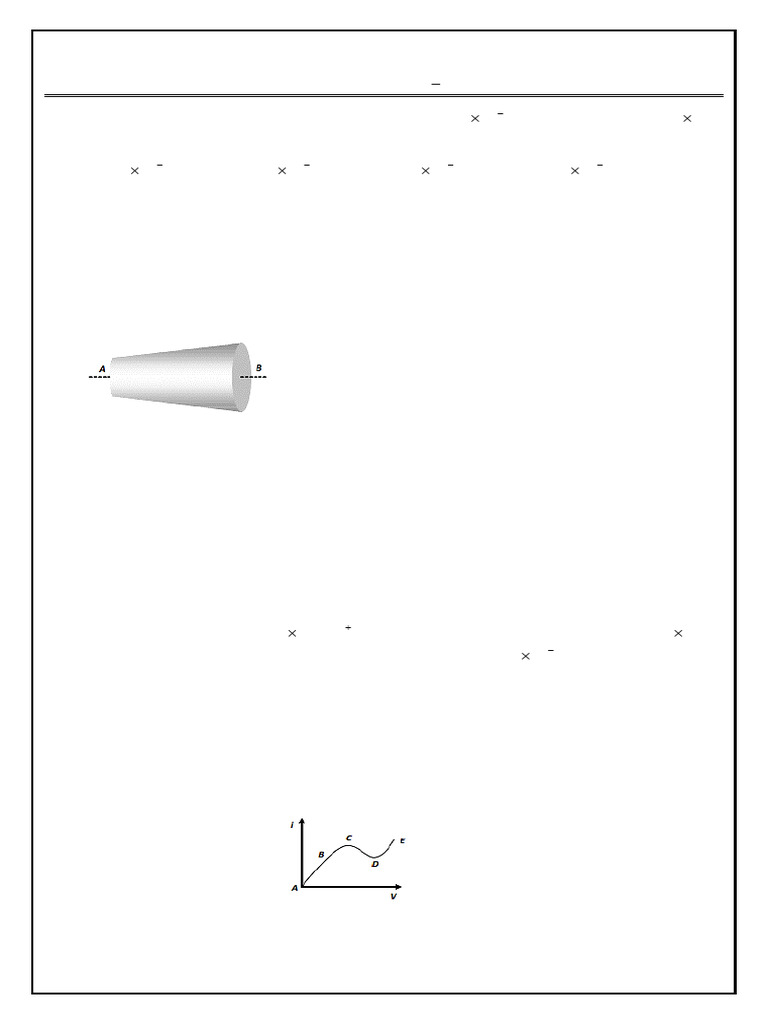 3. Current Electricity - Assignments | PDF | Electric Current | Volt