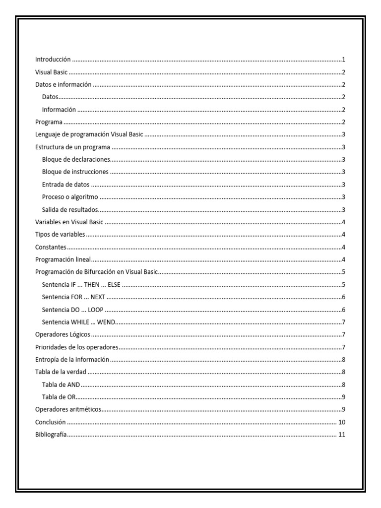 Visual Basic 2 | PDF | Básico | Datos