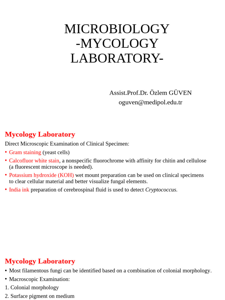 Mycology Laboratory-25 2 | PDF | Candidiasis | Elisa